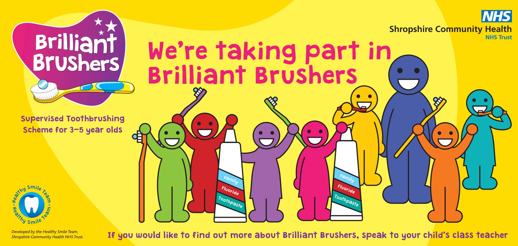 Brilliant Brushers – Early Milestones